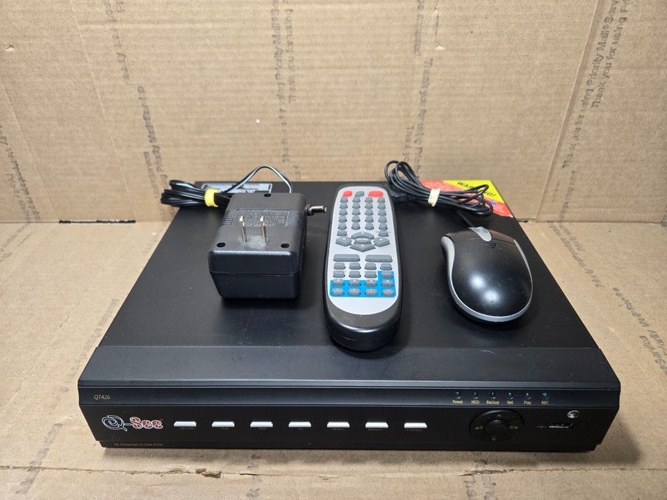Q-See 16 Channel H.264 Analog DVR QT426 Digital Video Recorder 500GB | eBay