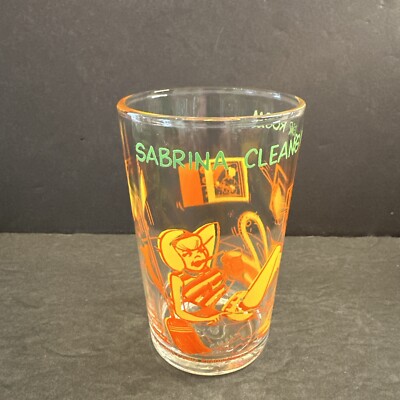 Vintage 1971 Archie Comics Welch's Glass Sabrina Cleans Her Room ...
