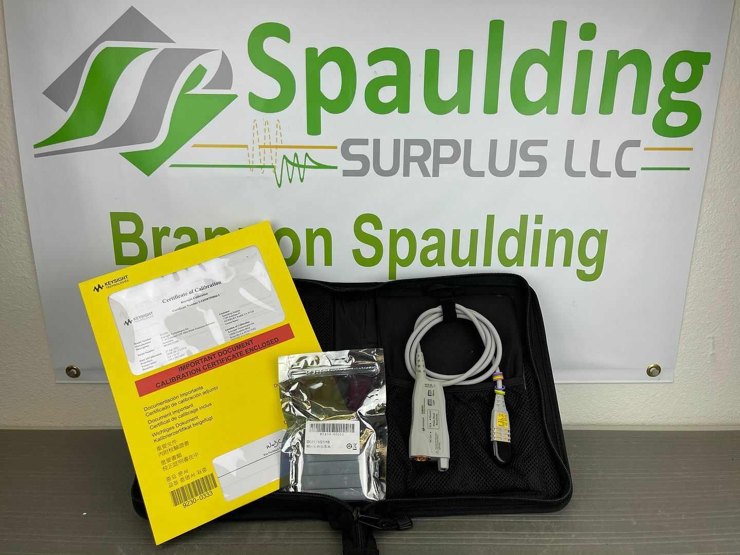 Keysight / Agilent N2802A 25 GHz InfiniiMax III Series Probe Amplifier ...