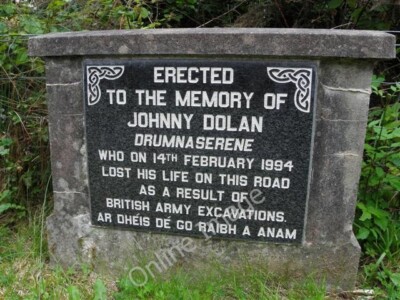 Photo 6x4 Memorial, Jimmy Dolan Askill/G8856 I may be wrong in this ...