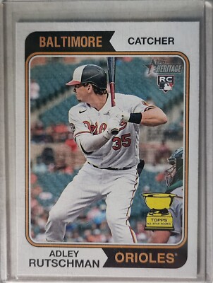 2023 Topps Heritage Adley Rutschman | eBay