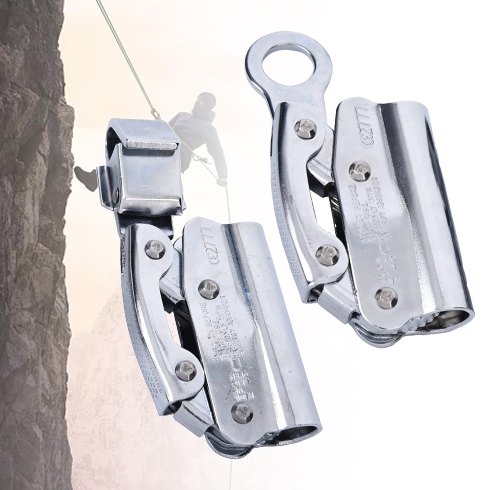 Fall Protection Rope Grab Ascender for Mountaineering Protection Rescue ...