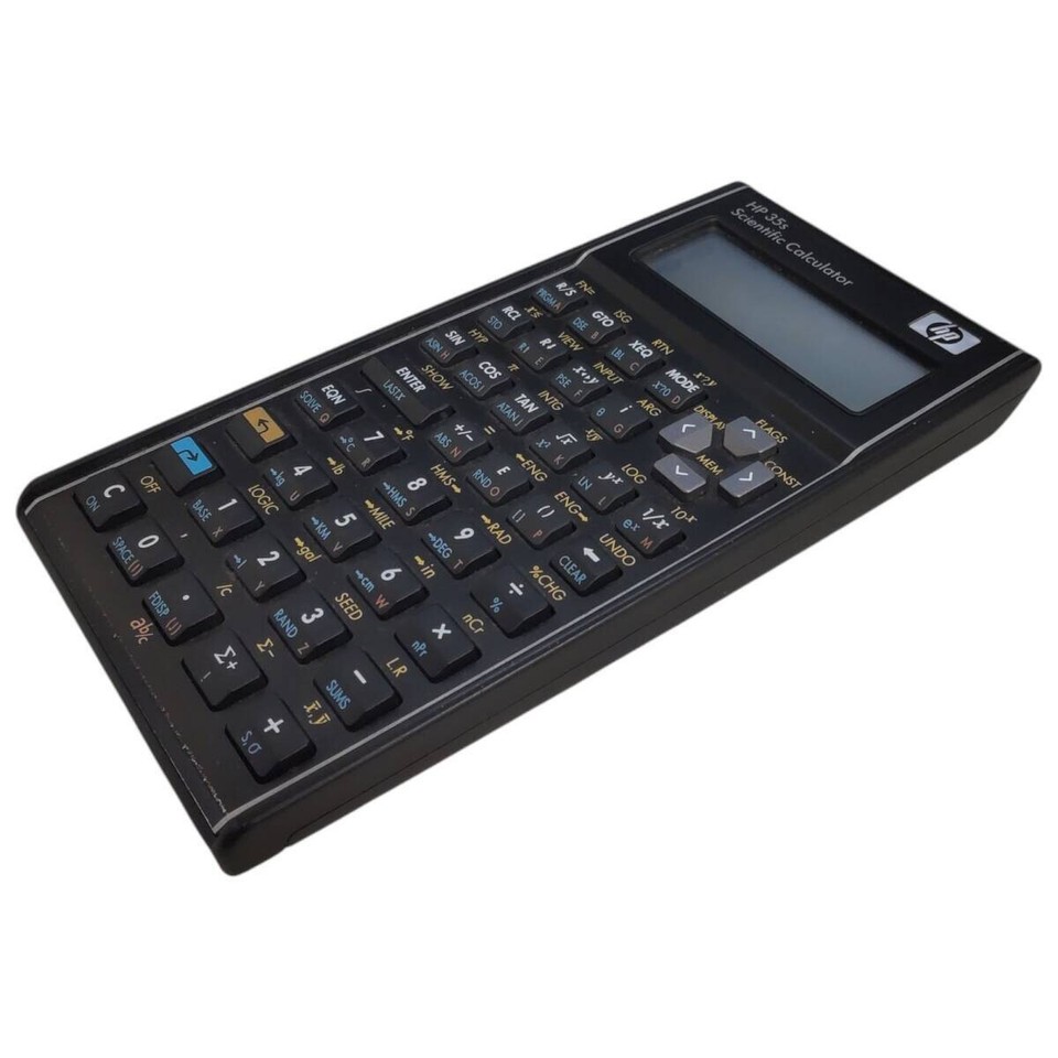 Hewlett-Packard HP 35s Scientific Calculator Black Carrying | eBay