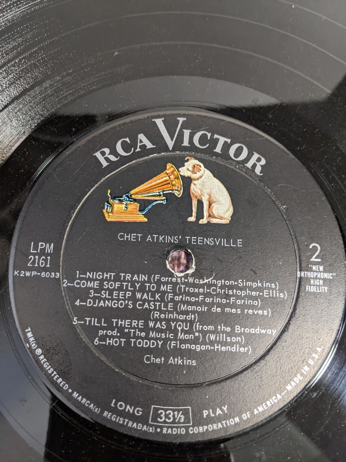 33 LP - Chet Atkins' - "Teensville" RCA Victor | eBay