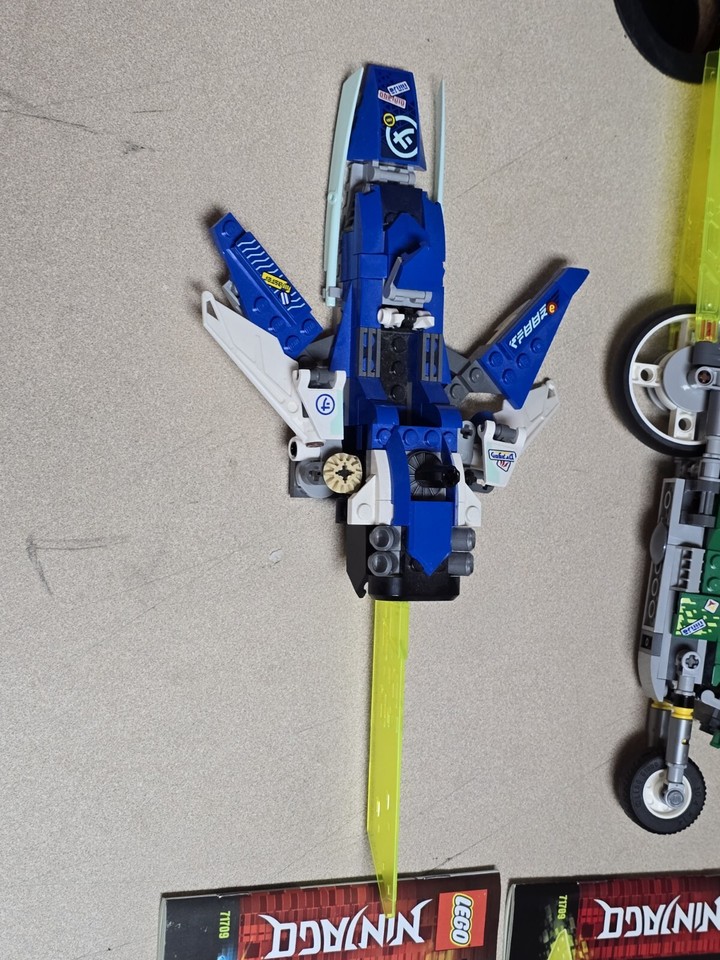 LEGO- NINJAGO- JAY & LLOYD'S VELOCITY RACERS- 71709- 100% COMPLETE ...