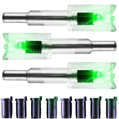 Lighted Archery Nock Out Crossbow Half Moon Nock with Precision ...