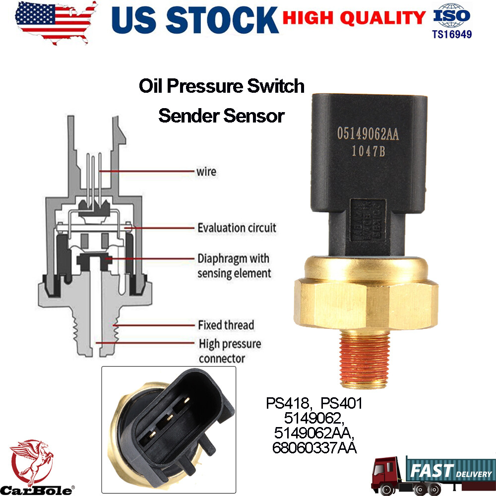 Oil Pressure Sensor Diagram 2007 Chevrolet Impala Oil Pressure Sensor: