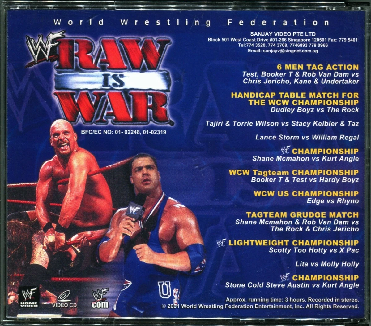 Wwf Dvd Raw 1819
