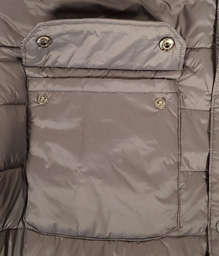 George PUFFER Jacket Men's 2X (50-52) w/Snaps GRAY NEW | eBay