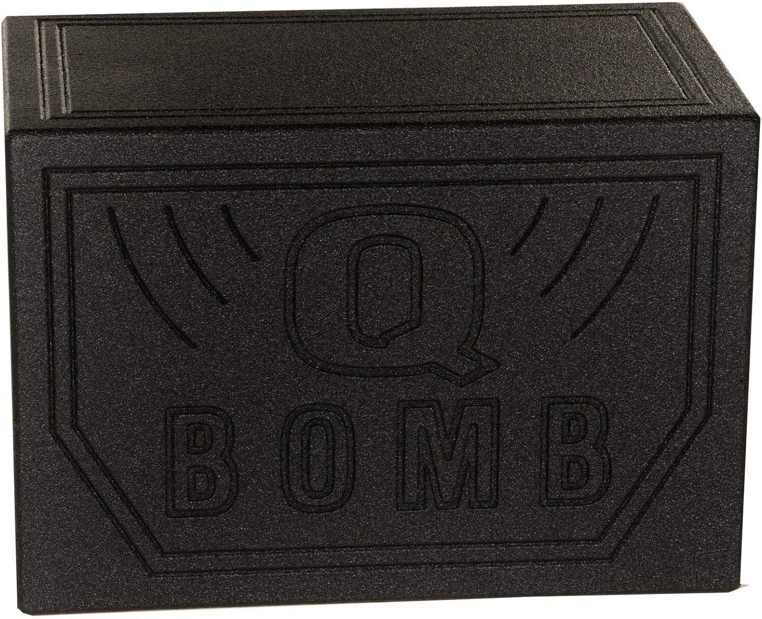 QPower QBOMB12VL Single 12" Vented Ported Car Subwoofer Sub Box ...