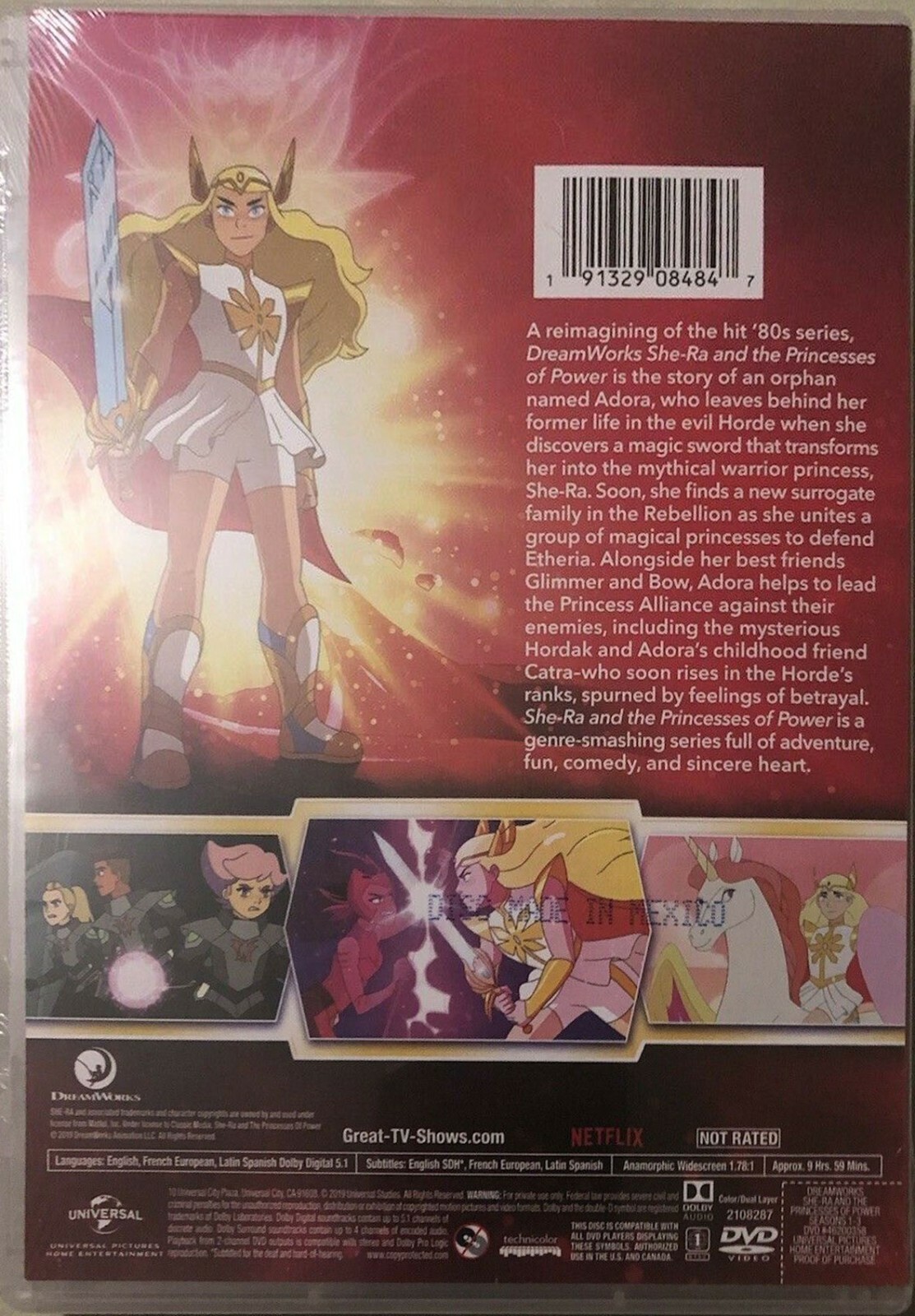 She-Ra and the Princesses of Power TV Series Complete Seasons 1-3 DVD ...