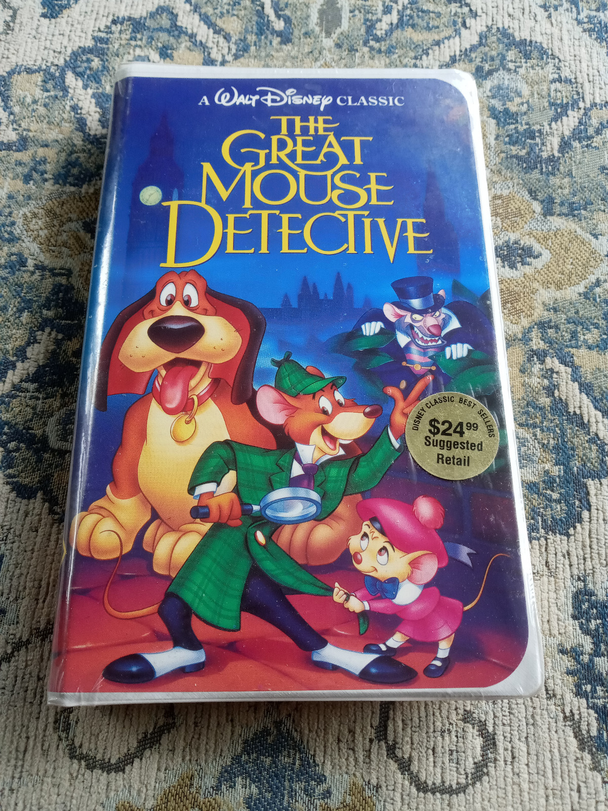 The Great Mouse Detective | 1992 VHS | Walt Disney Classic | NEW ...
