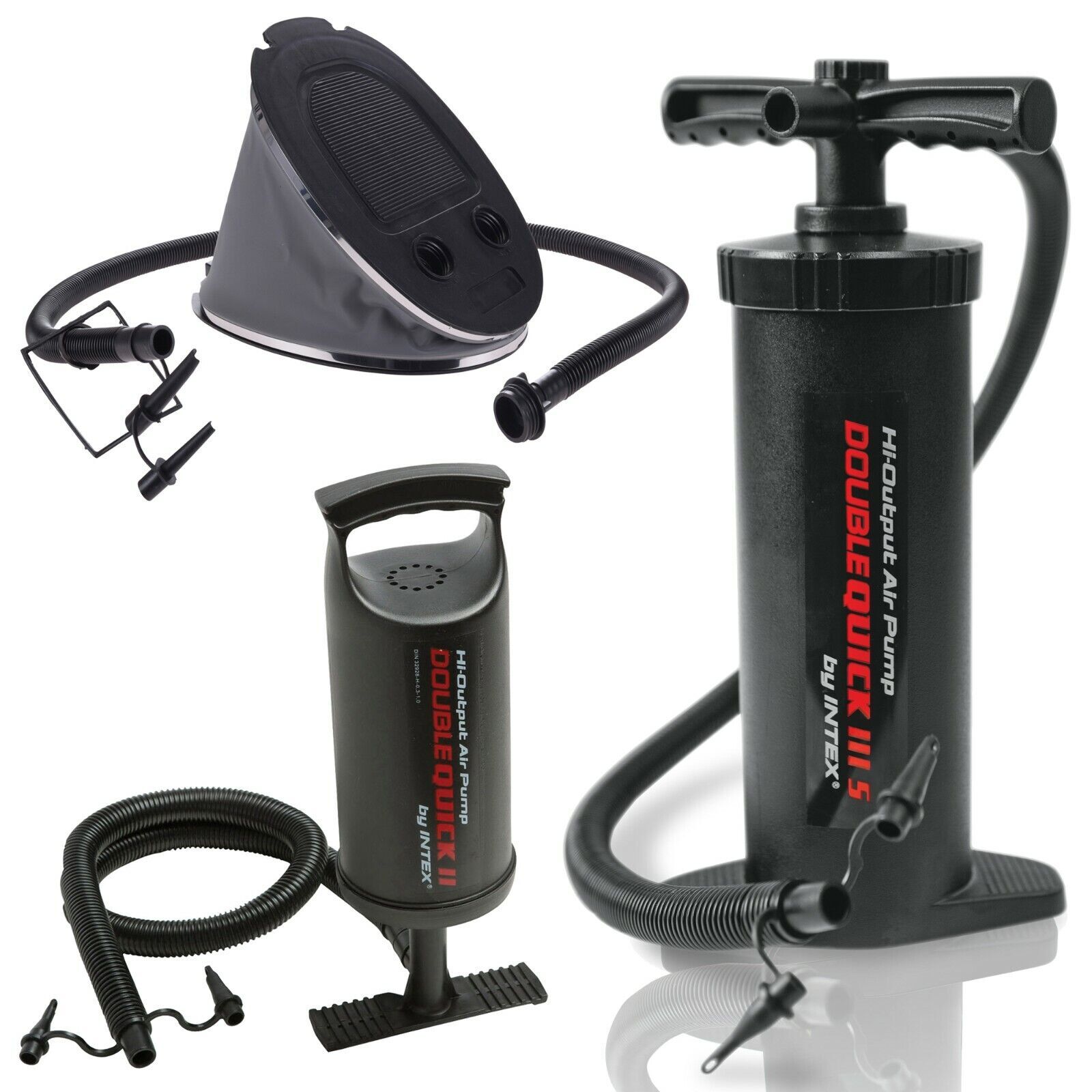 Double Action Hand Pump Blow Ups Air Inflatables Pools Beach Balls ...