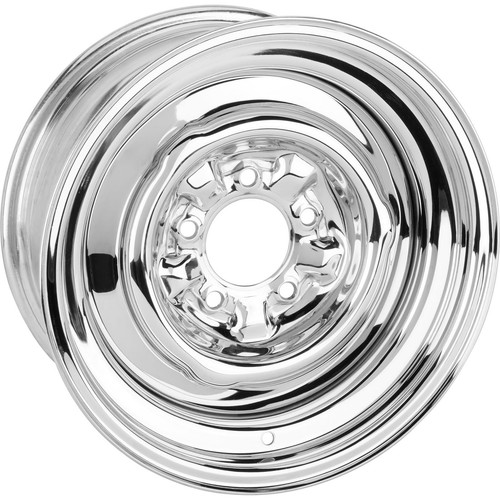 O/E Style Hot Rod Chrome Steel Wheel 15x7, 5 on 4.75, 4.25 BS | eBay