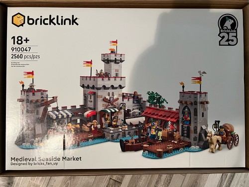 NEW LEGO Bricklink Designer Series: Medieval Seaside Market 910047 ...