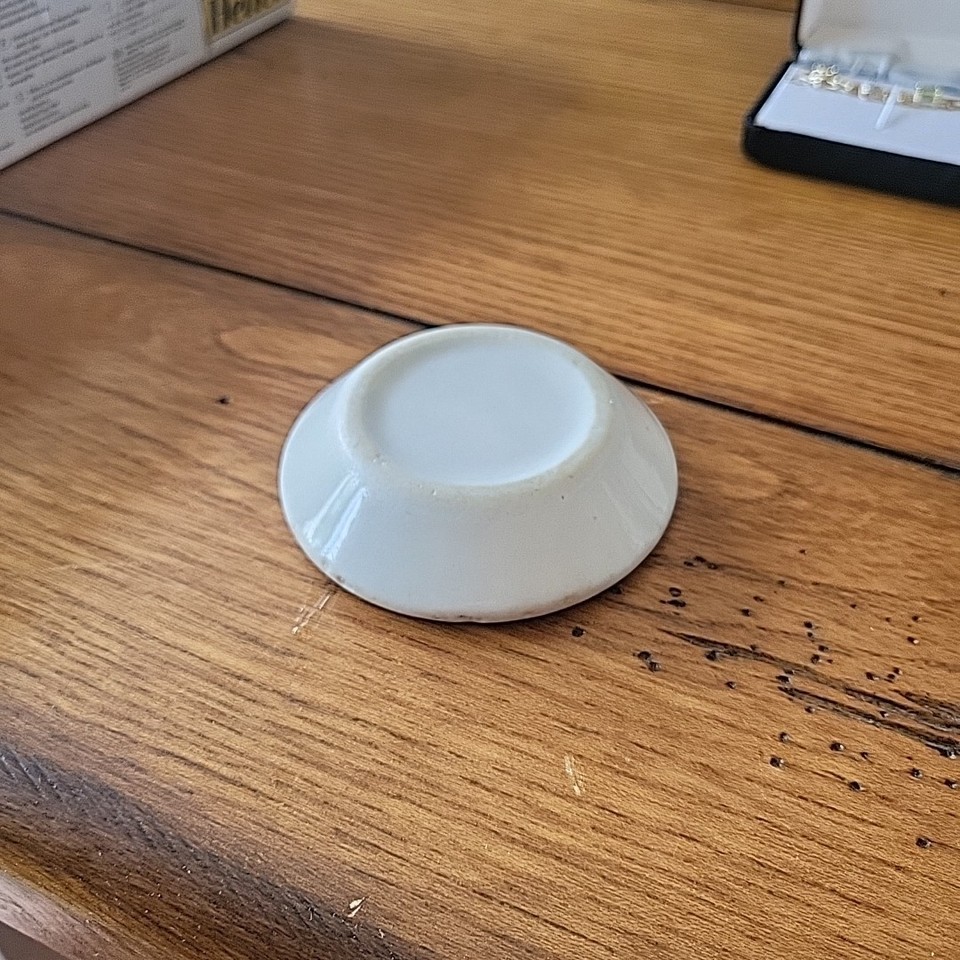 Vintage Chunky White Ironstone Butter Pat Restaurant Ware (C) | eBay