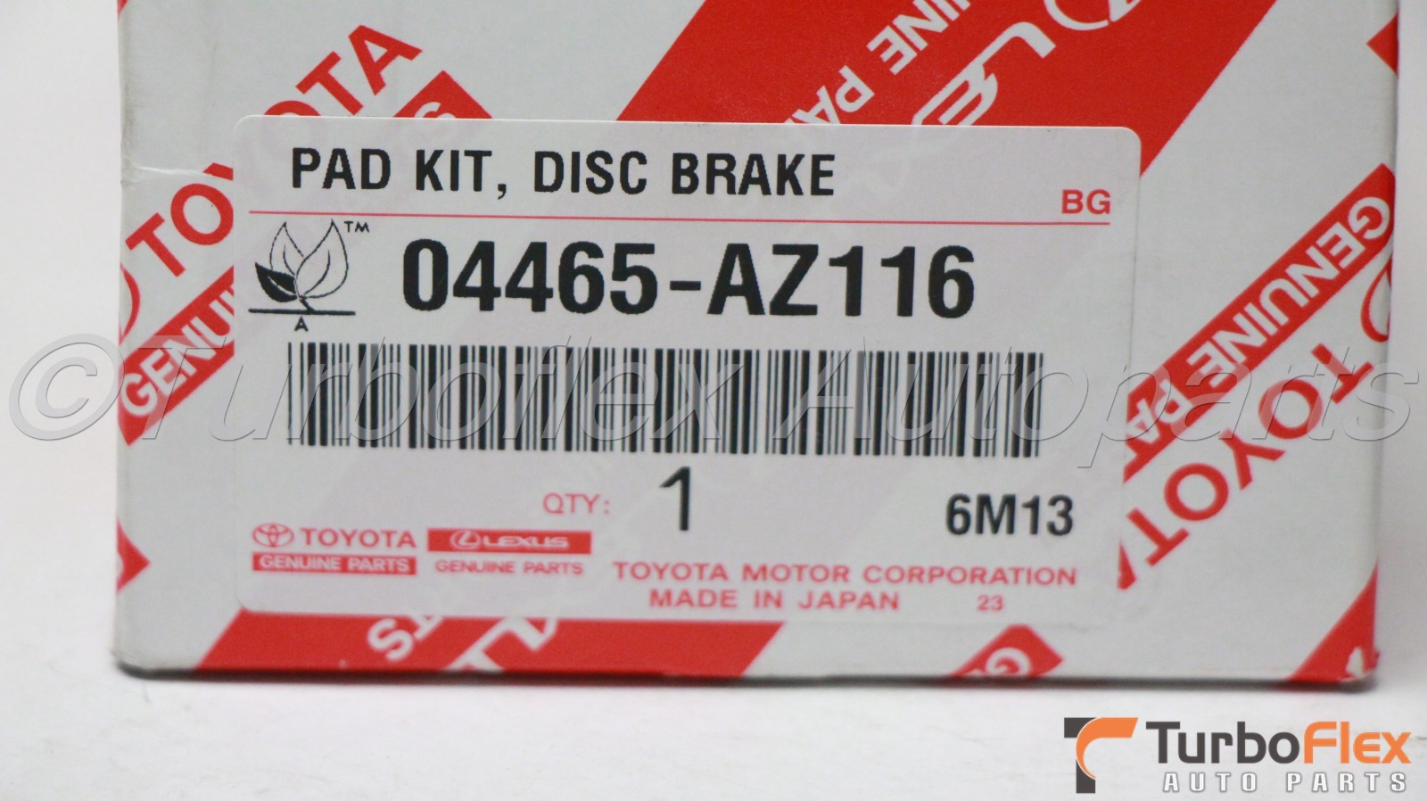 Toyota Camry 07-17 Avalon 08-15 Front Ceramic Brake Pads Genuine 04465 ...
