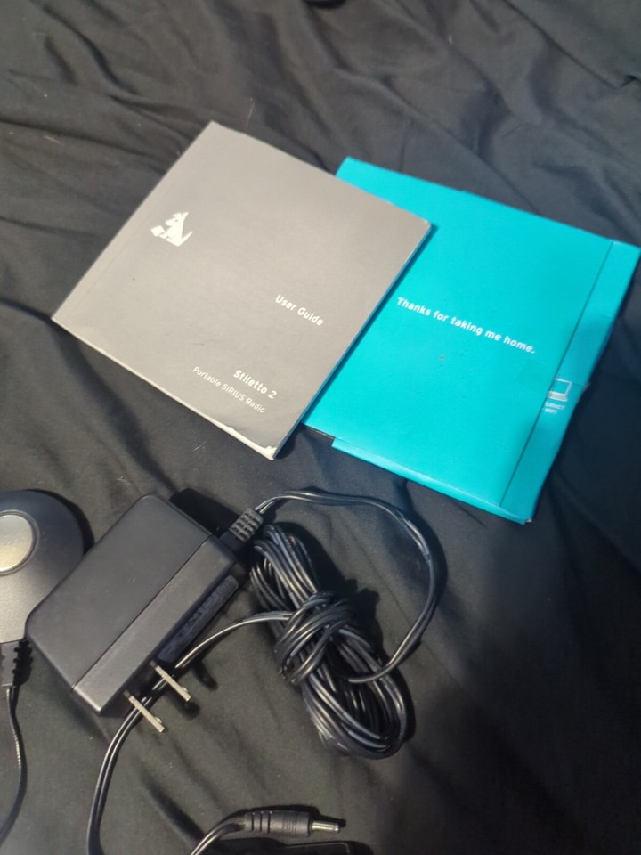 Sirius Stiletto 2 SL2 Active w/ Home Kit, Portable Antenna Tested | eBay