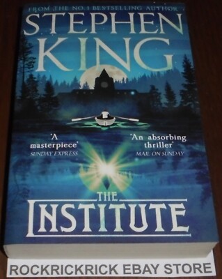 STEPHEN KING THE INSTITUTE BOOK (485 PAGES) 2020 | eBay Australia