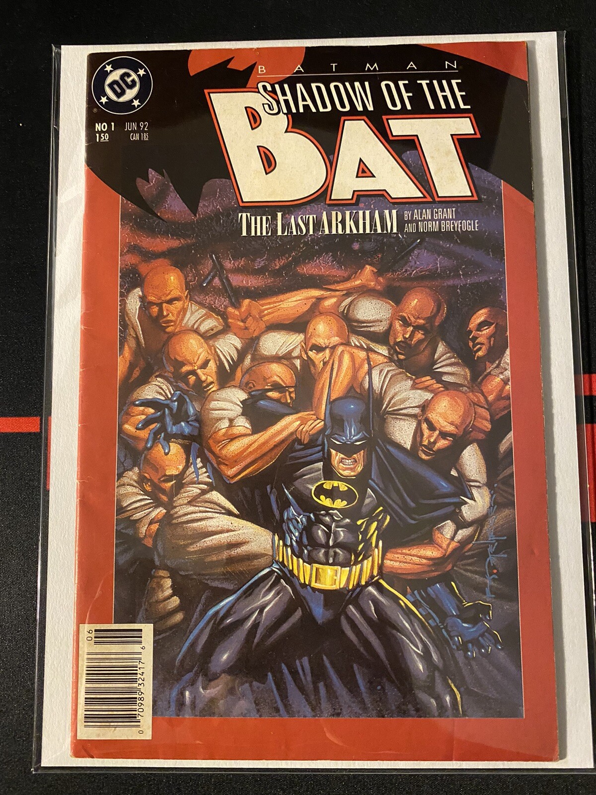 BATMAN SHADOW OF THE BAT #1 - 1ST JEREMIAH ARKHAM - KEY - Newsstand | eBay