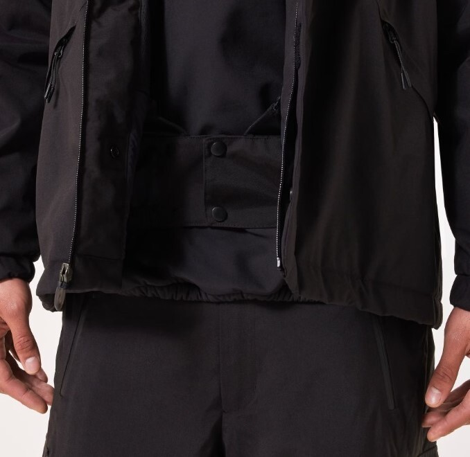 OAKLEY Men's TC CHANNEL Snow Jacket - Blackout - Size XLarge NWT LAST ...