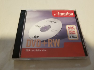 Imation DVD+RW Disc 4.7GB 4 Hours Rewritable Disc | eBay