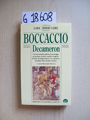 G. BOCCACCIO - DECAMERON - NEWTON COMPTON EDITORI - 1997 | eBay