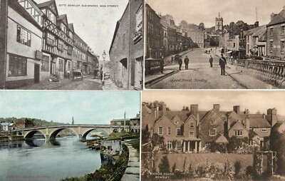 4 Bewdley Bridge Load High Street Manor House pcs unused Y380 | eBay UK