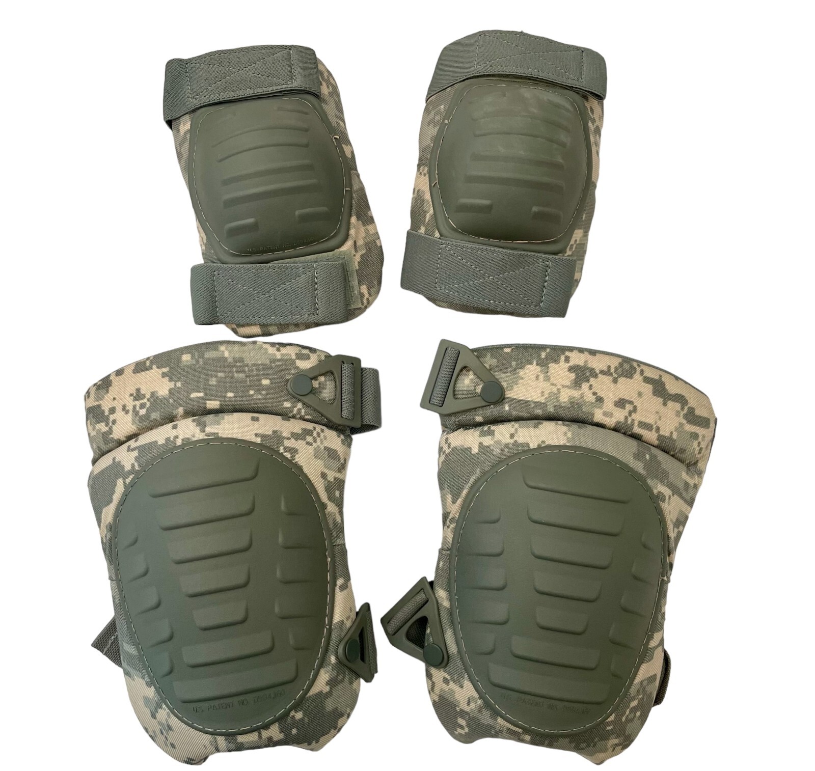 USGI Army McGuire Nicholas Extended Knee and Elbow Pad Set ACU UCP ...