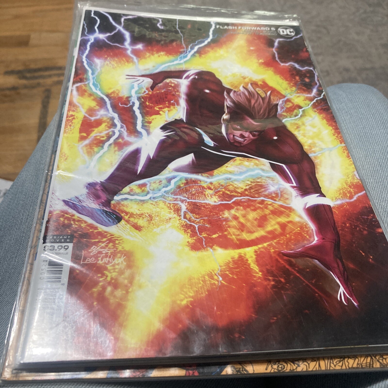 FLASH FORWARD #5 Variant Inhyuk Lee Cover DC COMICS 2020 DE2B | eBay