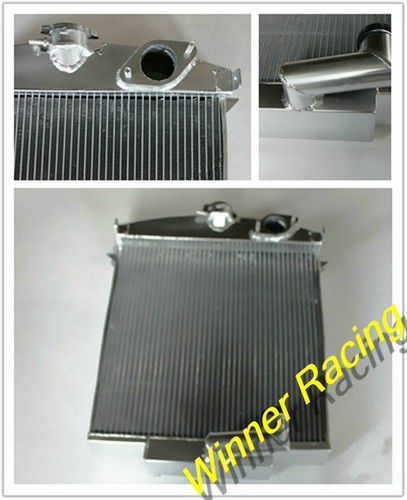 Custom Aluminum Radiator For Jaguar XK120 3.4 L XK I6 1948-1954 70mm ...