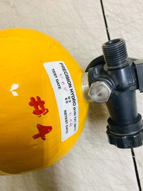 MSA COMPRESSED BREATHING AIR 10 MIN ESCAPE APPARATUS 15 cu ft @ 3000 ...