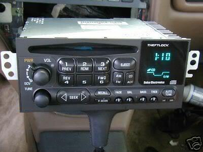 OEM 1995-2002 DELCO GM CHEVY AM/FM/CD RADIO CAPRICE IMPALA Camaro S10 ...