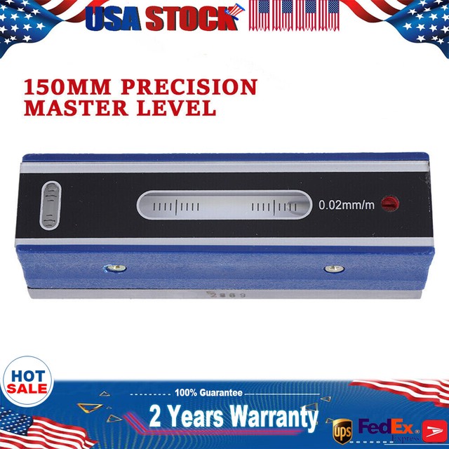 6" MASTER PRECISION LEVEL FOR MACHINIST TOOL NEW .0005 | eBay