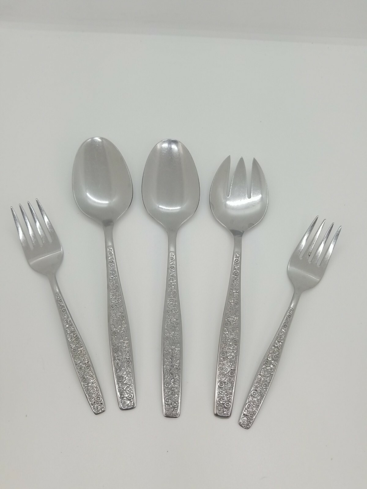 Rogers Cutlery Co Modern Living Stainless Flatware 5 Serving Pieces | eBay