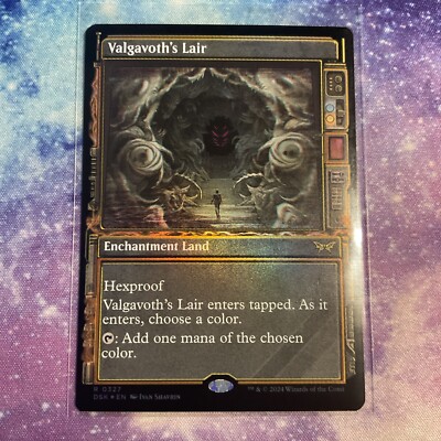 Valgavoth's Lair (Showcase) - (Near Mint Foil) Duskmourn: House of ...