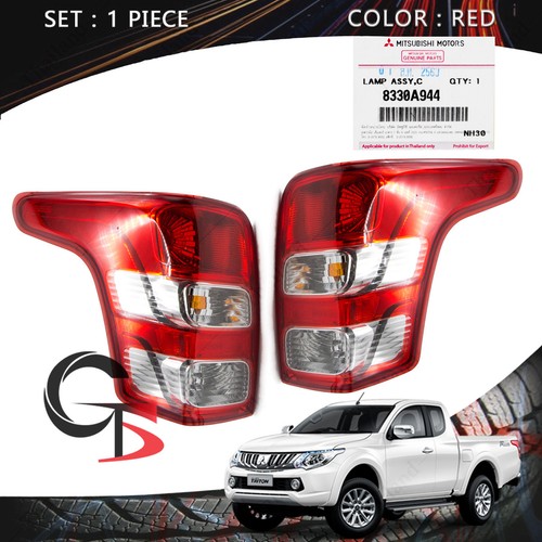 LH RH Tail Lamp Light Trim Genuine Red For Mitsubishi Triton L200 2015 ...