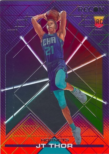 JT Thor RC 2021-22 Recon Basketball Hobby Thick Stock Rookie Card #246 ...