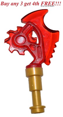 ☀️NEW! Lego Weapon NINJAGO TECHNO BLADE Ninja Trans Red Kai Nindroid ...