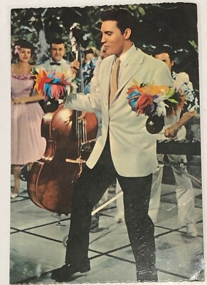 upp25 US Pop Singer And Film Star Elvis Presley (1935-!977) Used Post ...