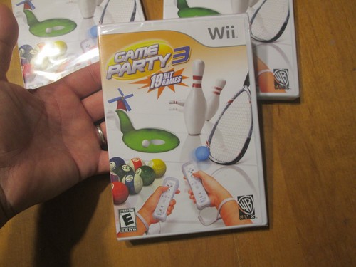 Game Party 3 NINTENDO WII 19 HIT GAMES BRAND NEW FACTORY SEALED US ...