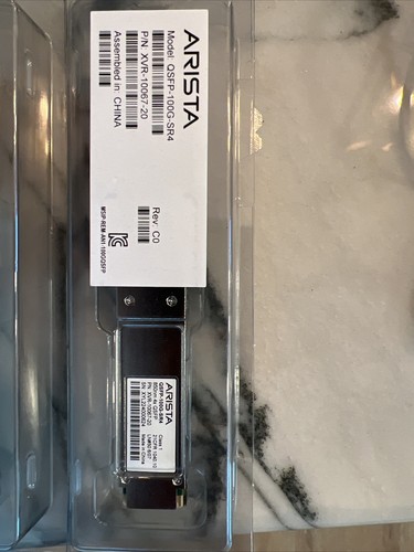 Arista QSFP-100G-SR4 100G Transceiver Module P/N XVR-10067-20 | eBay
