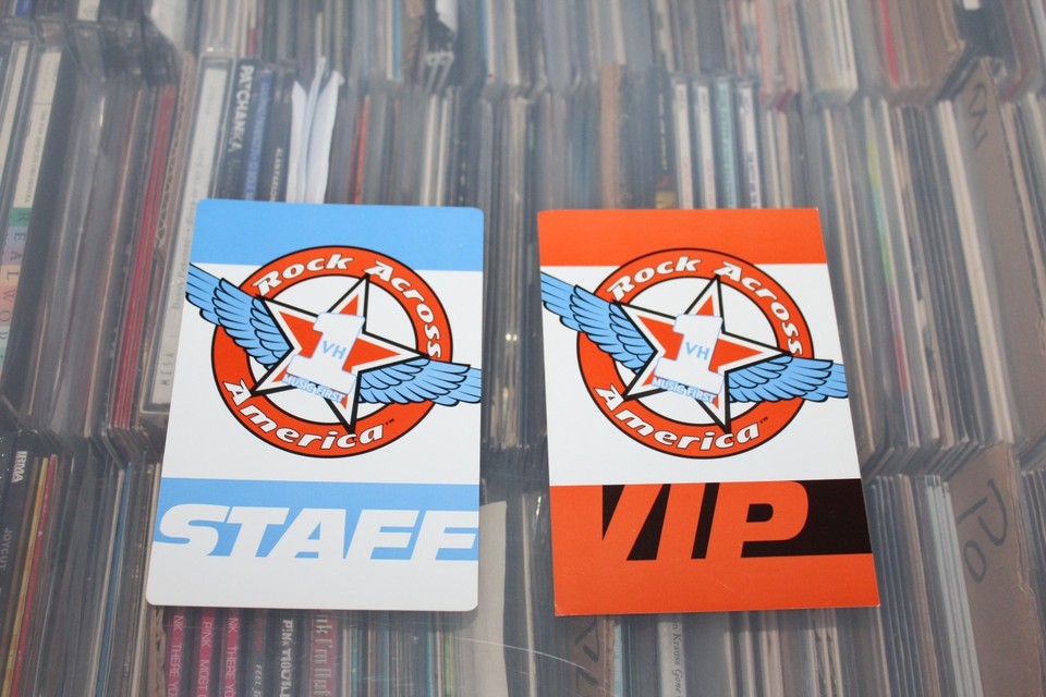 VH1 - 2 x Backstage Pass - FREE POSTAGE - | eBay