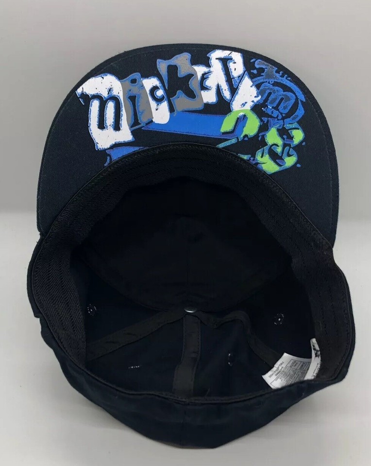 Mickey Mouse Mohawk Cap Hat Graffiti Fitted Flexible Youth Cotton ...