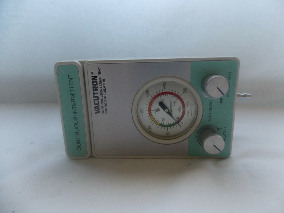 VACUTRON CHEMETRON CONTINUOUS INTERMITTENT SUCTION REGULATOR 22050536/ ...