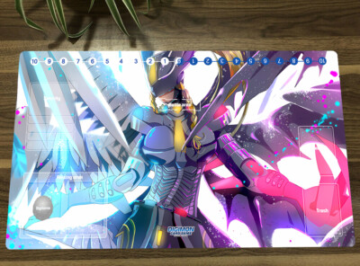 Digimon Duel Playmat Mastemon Trading Card Game Mat DTCG CCG Play Pad ...