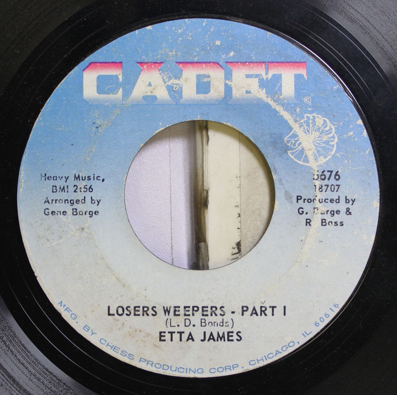 Soul Nm! 45 Etta James - Losers Weepers Part 1 / Weepers On Cadet | eBay