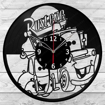 Vinyl Clock Cars Vinyl Record Wall Clock Home Decor Handmade 1066 | eBay