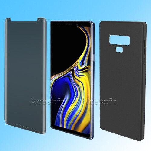 Privacy Screen Protector TPU Protective Case for Samsung Galaxy Note 9 ...