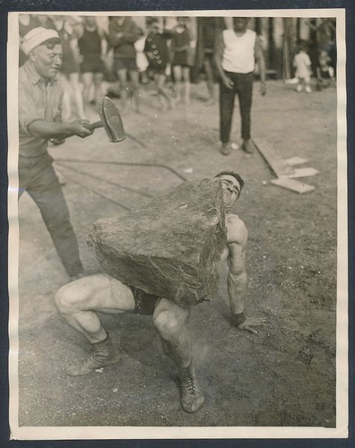 1922 GUST LESSIS World Famous "Greek Strong Man" Vintage Photo | eBay